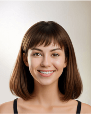 Virtually Try On Bangs with Bang Filters