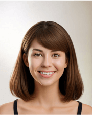 Virtually Try On Bangs with Bang Filters