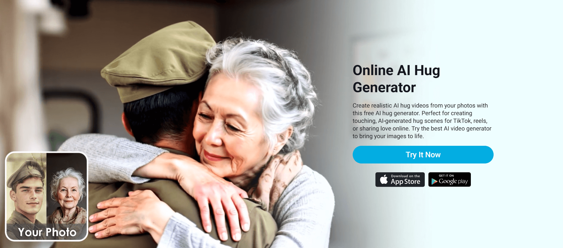 FREE AI Hug Generator: Make People Hug Each Other Online